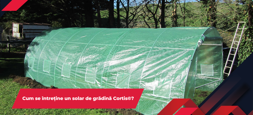 Cum se întreține un solar de grădină Cortis©? - Meșterești